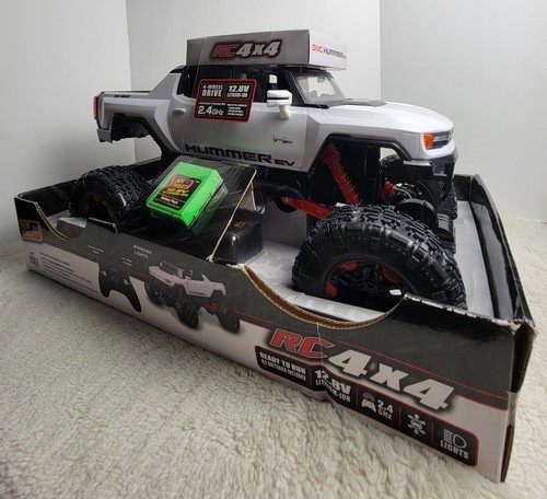 Hummer EV New Bright 4-Wheel Drive RC 4X4 Truck R/C Remote Control 1:8 ...