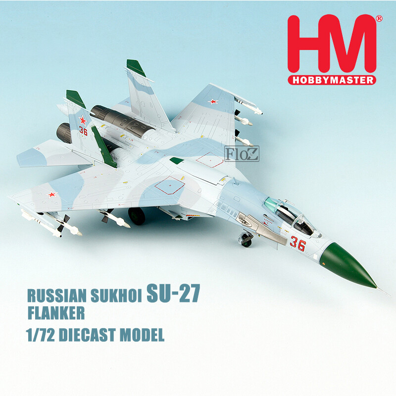 Hobby Master HA6001 1/72 Sukhoi Su-27 Flanker Red 36 Soviet AF Barents ...