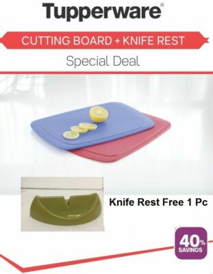 Tupperware Chopping Board Cutting board Vegetable, Fruit Cutting Knife ...
