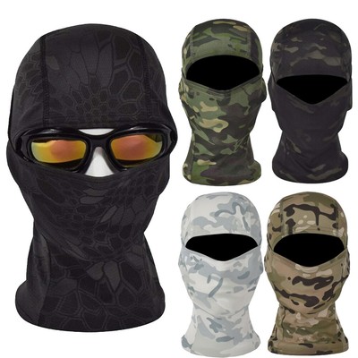 Multicam Balaclava Camo Face Mask Motorcycle Ninja Tactical Army ...