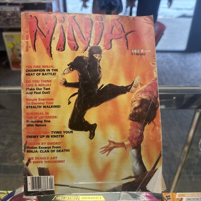 Ninja Magazine 4 1984 Bujinkan Genbukan Jinenkan To-shin Do Hatsumi ...