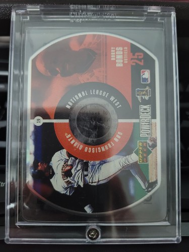 1999 UPPER DECK CD POWER DECK Baseball (CD-ROMS Card #19) 💽 Barry Bonds ...