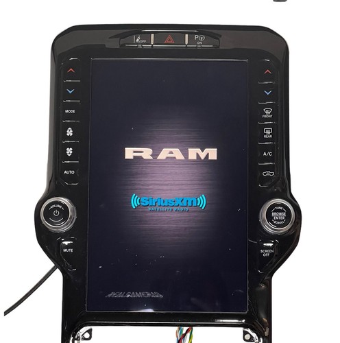 Dodge RAM 1500 2019-2021 4C UAX Navigation Center Stack 12" Display ...