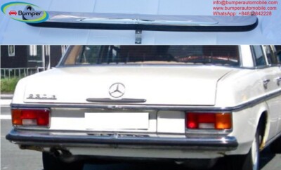1968-1976 Mercedes-Benz W114 W115 Saloon Sedan Series 1 Rear Bumper ...