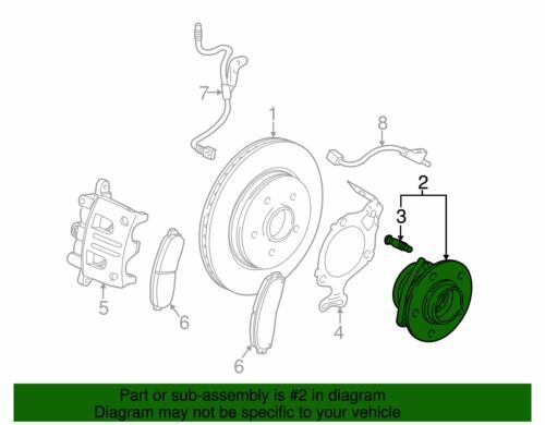Genuine GM 2002-2007 Chevrolet Pontiac Saturn Equinox Vue Hub Assembly ...