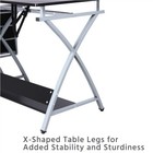 Adjustable Drafting Table Drawing Station Desk Board Storage Drawers w ...