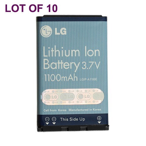10 LG LGIP-A1100E OEM Battery Lot VX1000 PM-225 PM-325 MM-535 CE500 ...