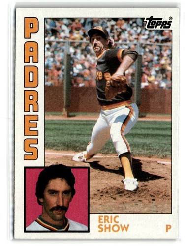 1984 Topps BASEBALL #532 Eric Show San Diego Padres | eBay