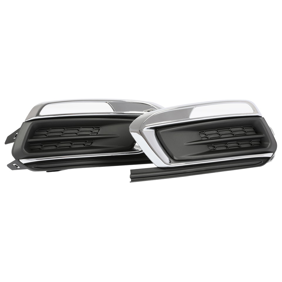 HECASA For Chevrolet Chevy Cruze 2015 2016 Fog Light Cover/Bezel Pair ...