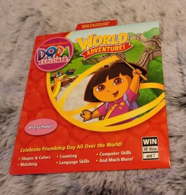 NEW! Dora The Explorer World Adventure! CD Rom. SEALED! FAST SHIPPING ...