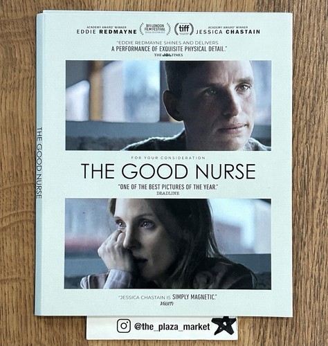The Good Nurse movie FYC promo screener Netflix Jessica Chastain, Eddie ...
