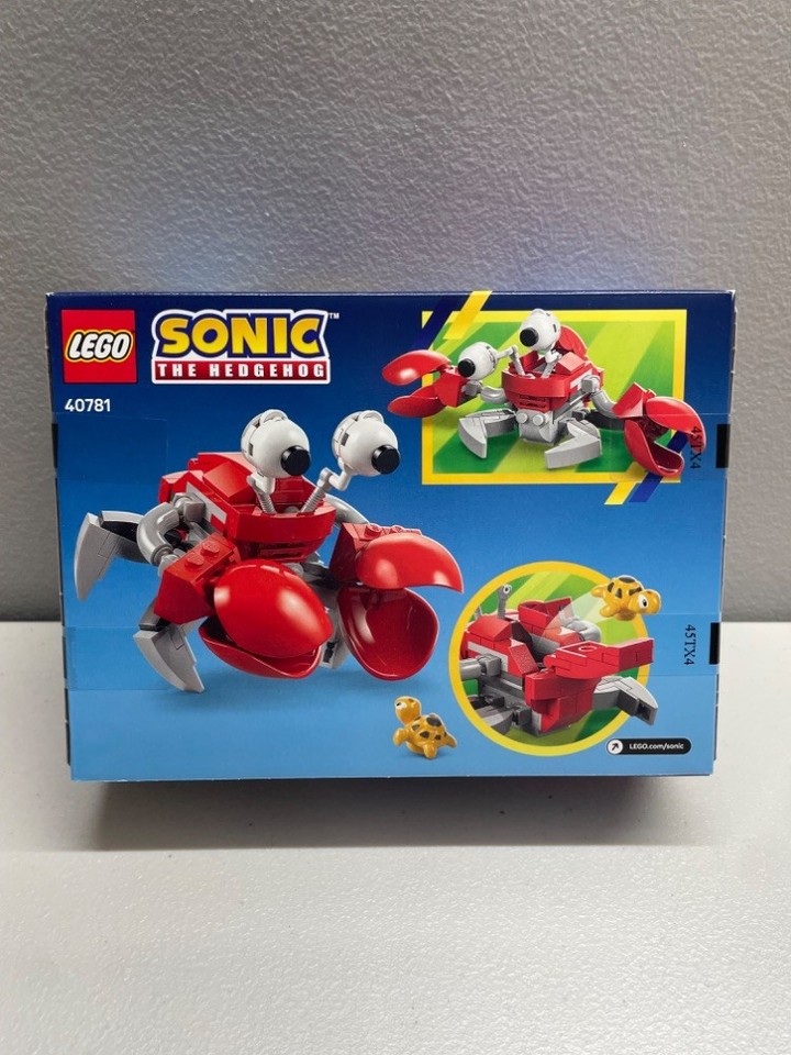 LEGO® Set 40781 - Sonic The Hedgehog Badnik: Crabmeat Sealed | eBay