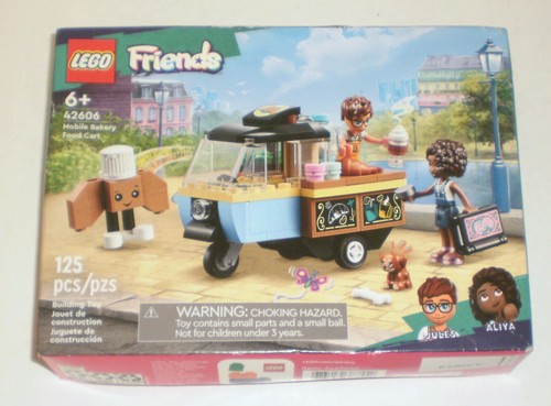 Lego Friends 42606 Mobile Bakery Food Cart - Sealed Box - 125 pc - Box ...