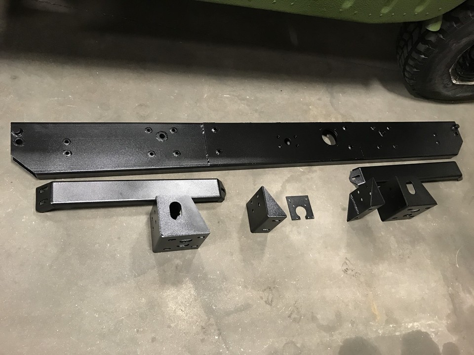 NEW!! ORIGINAL AIRLIFT REAR BUMPER For Humvee HMMWV M998 M1038 m1097 ...