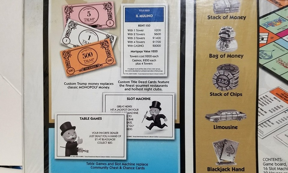 Trump Monopoly, Rare Sealed Collectors Edition, Vintage from Trump ...
