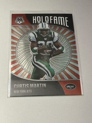 Curtis Martin - New York Jets - 2021 Mosaic Football - Holofame - #19 ...