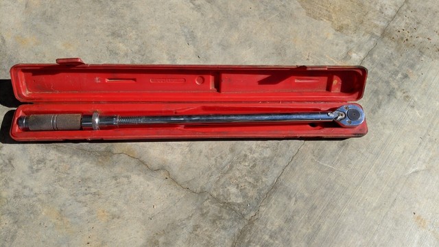 Mac Tools TWV250FC 1/2" Adjustable Torque Wrench for sale online | eBay