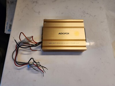 Audiovox 25+25 watt old school mini amp | eBay
