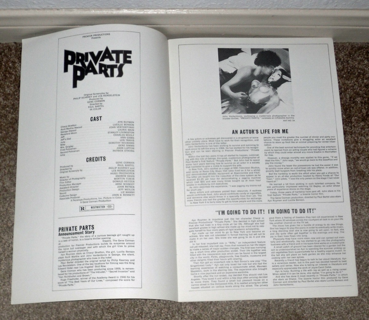 Private Parts Movie Cast