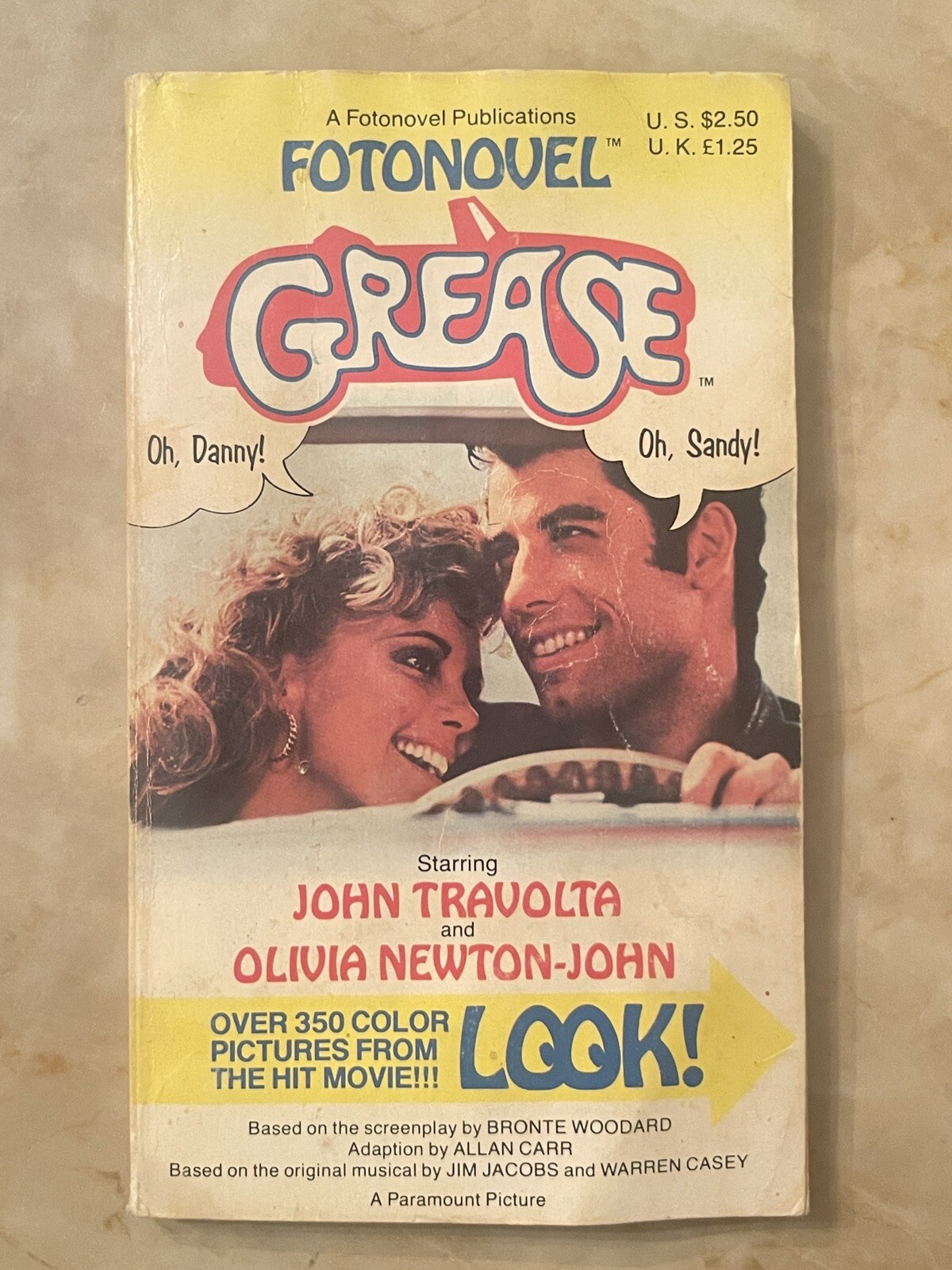 Grease The Fotonovel 1st Edition 1978 for sale online | eBay