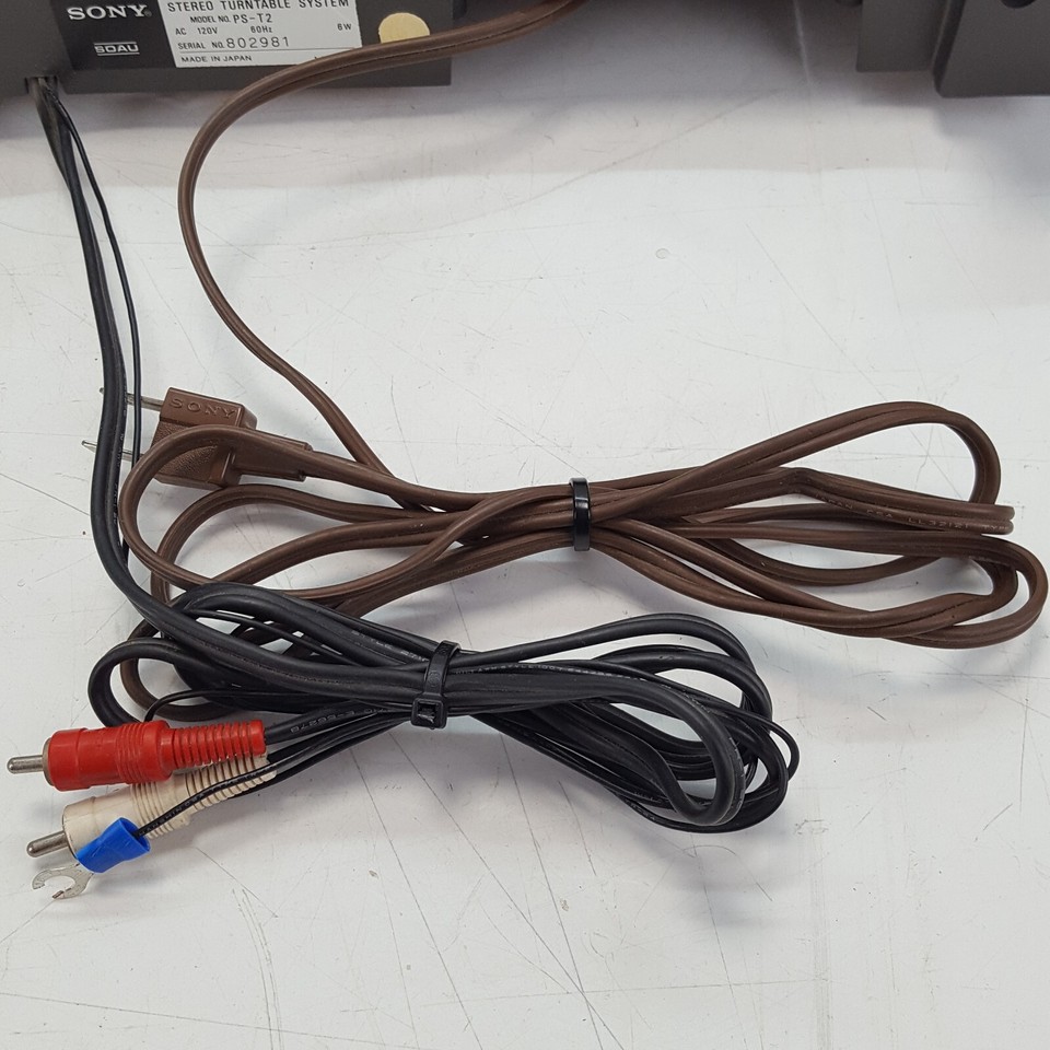 Sony PS-T2 Direct Drive Automatic Stereo Turntable Record Player System ...