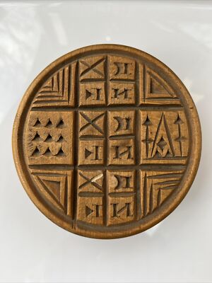 Vintage Bread Stamp Orthodox Wood Liturgy Traditional Greek Seal | eBay