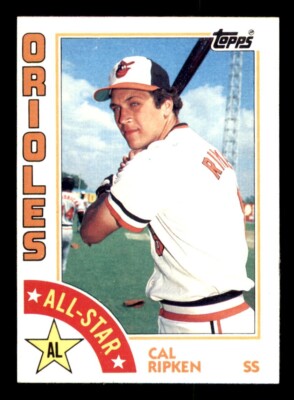 1984 Topps Baseball #400 Cal Ripken (All-Star) EX/MT *d2 | eBay