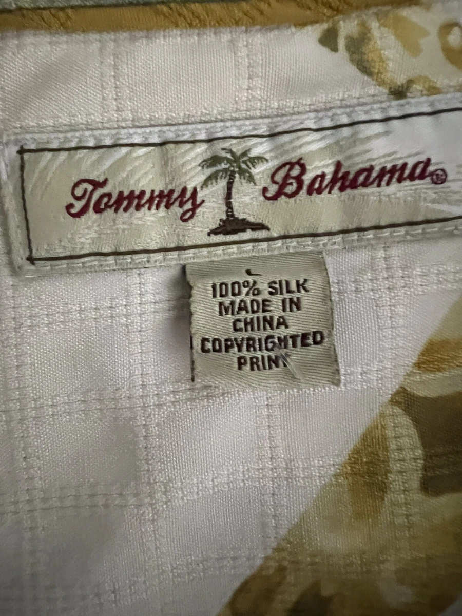 Tommy Bahama Vintage Silk Hawaiian Shirt Singapore