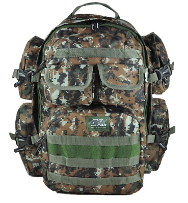 Nexpak USA Backpack Tactical 18.5” EXPANDIBLE Outdoor OP820 WOODLAND D ...
