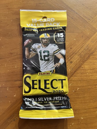 Panini 2020 NFL Select Trading Cards 15 Card Value Pack Silver Prizm ...