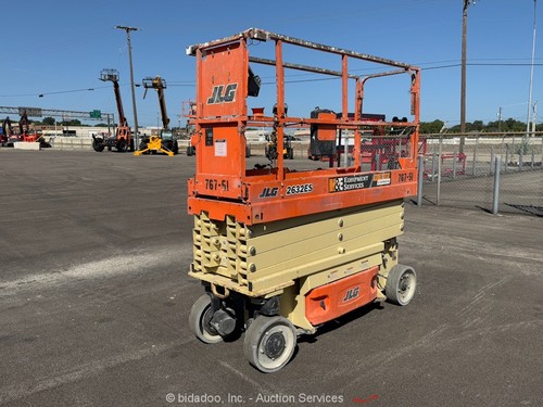 2017 JLG 2632ES 26' Electric Scissor Lift Man Aerial Platform Manlift ...