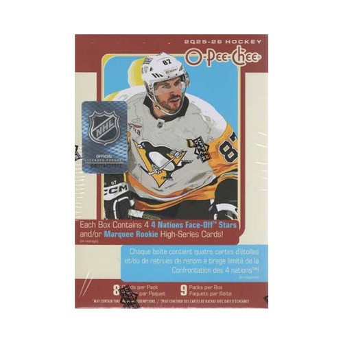 2025-26 Upper Deck O-Pee-Chee Hockey 72Ct. Blaster Box | Factory Sealed ...