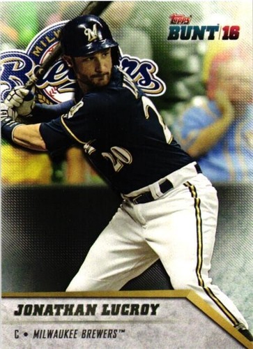 2016 TOPPS BUNT JONATHAN LUCROY BASEBALL CARD #94 | eBay