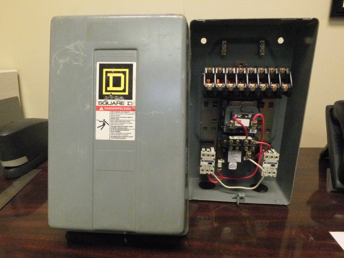 6 Pole Lighting Contactor With Enclosure | Shelly Lighting