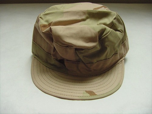 US AIR FORCE CAP CAMOUFLAGE PATTERN CLASS 2 SZ 7¼ - VINTAGE USAF HAT ...