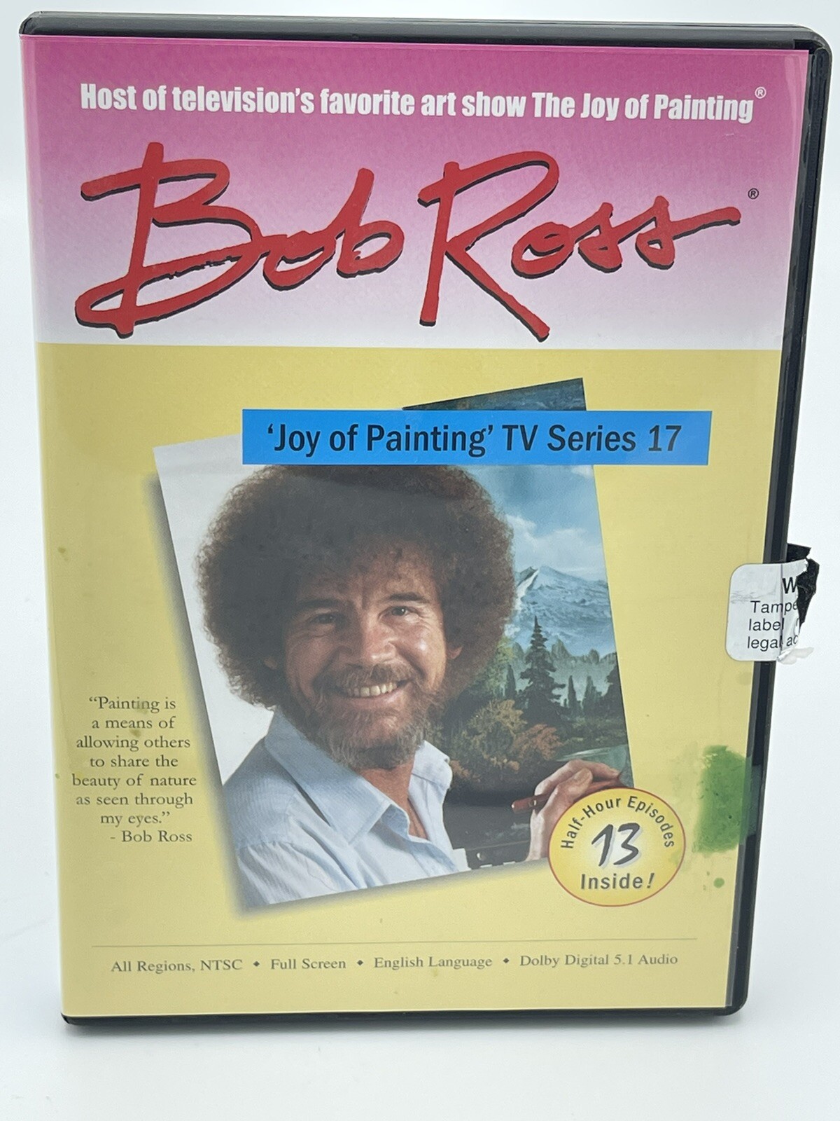 Bob Ross “Joy Of Painting” Tv Series 17, 3 DVDs Art Instructional | eBay