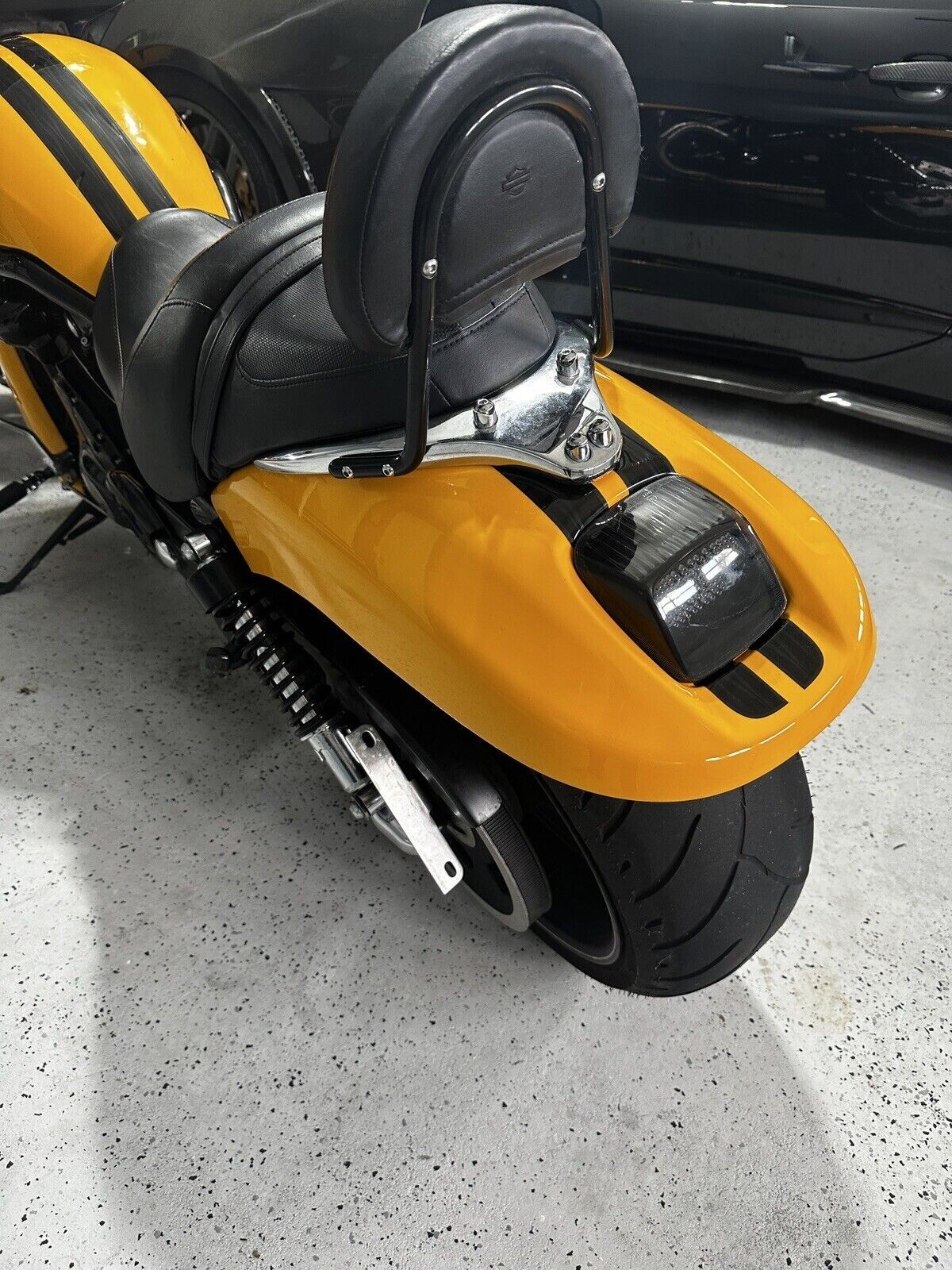 Flat License Plate Relocation Bracket for HARLEY-DAVIDSON NIGHT ROD ...