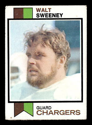 Walt Sweeney 1973 Topps #252 San Diego Chargers GD | eBay
