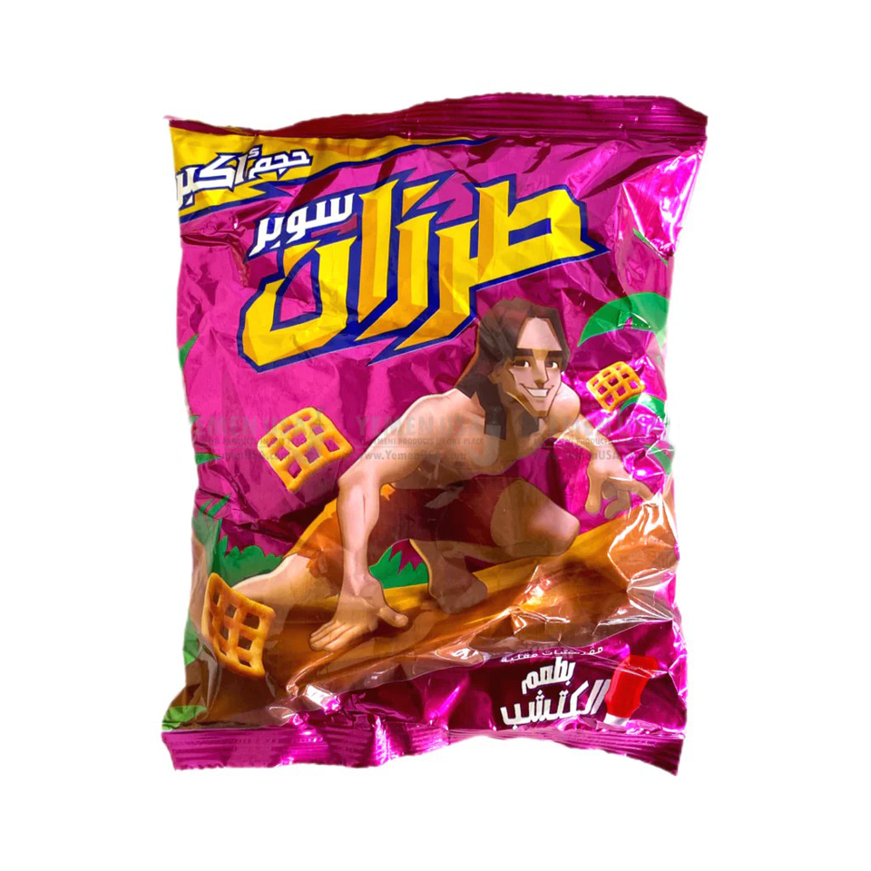 Yemeni products Tarzan Chips Case snacks chips big bag شبس طرزان منتجات ...