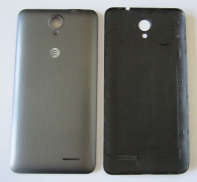 ORIGINAL BATTERY GRAY COVER AT&T ZTE Z831 Maven 2 Cell Phone Rear Door ...