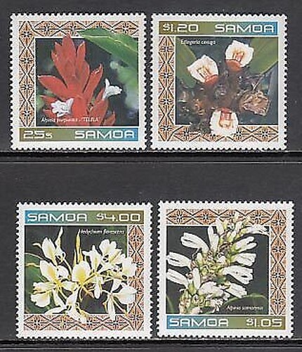 Samoa - Post Yvert 946/9 MNH Blumen | eBay