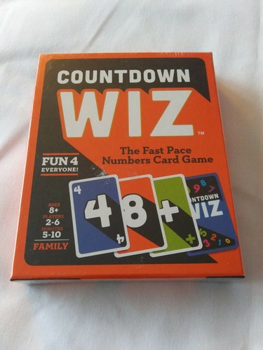 Countdown Wiz The Fast Pace Numbers Card Game - NIB Factory Sealed | eBay