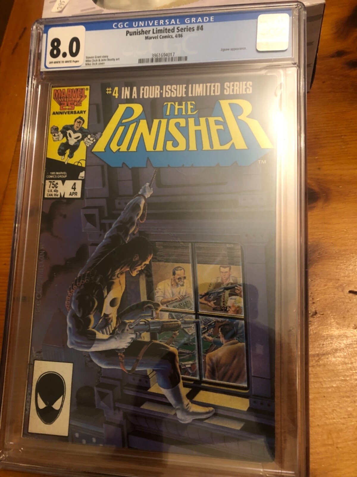 Marvel 25th anniversary Punisher mini series Limited Series #1-#5 ...