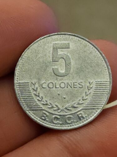 Costa Rica 5 Colones Coin 2016 BBCR Kayihan coins T8 | eBay