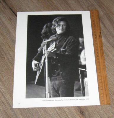 THE 70s SIXTIES Kris Kristofferson original ONE page PHOTO + text | eBay