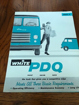 White PDQ Series A Truck Brochure SMPA | eBay