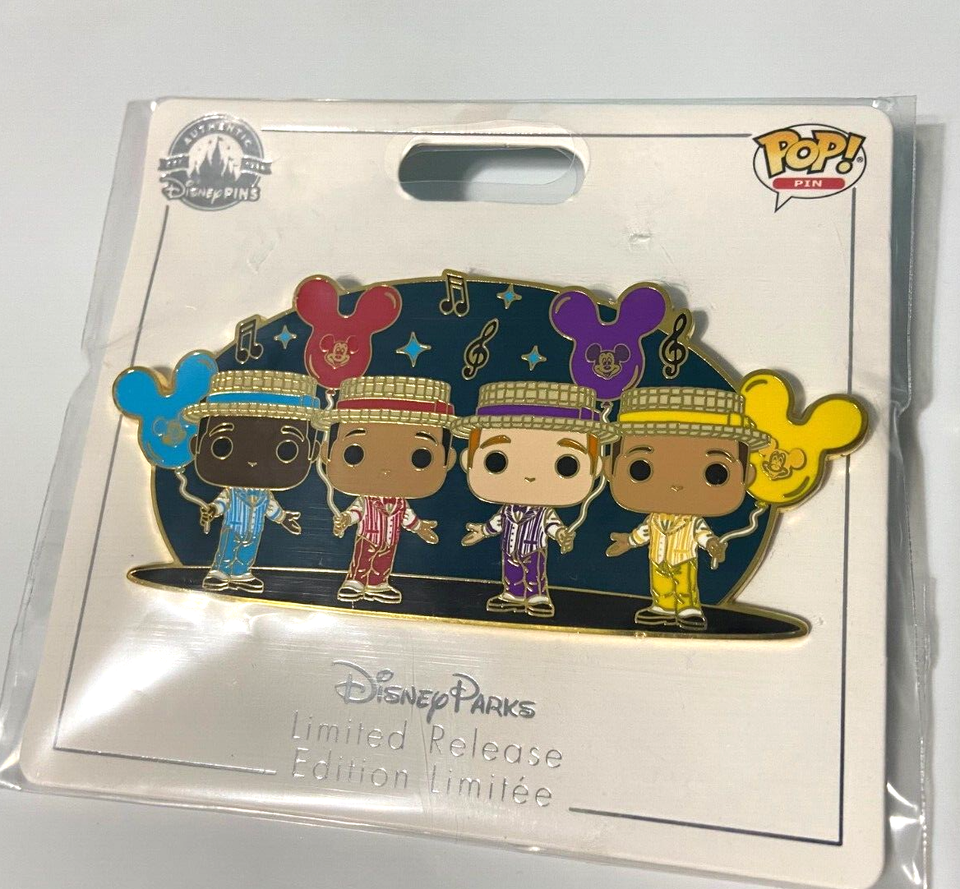 Disney Funko POP! DAPPER DANS Disney Parks MAIN STREET USA PIN LR NWT ...