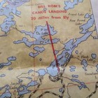 Vintage Lithograph Map of Superior & Quetico Canoe Maps No. 112rs ...