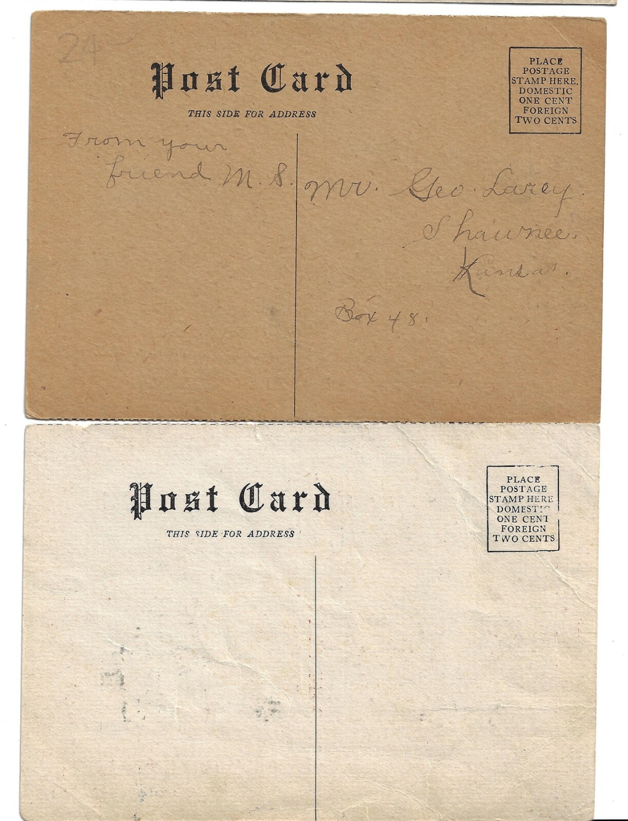 Matching HTF 1908 Taft Sherman & Bryan Kern Jugate Campaign Postcards ...