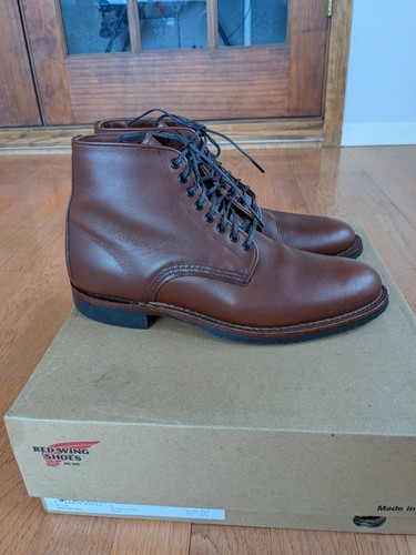 Red Wing Heritage Williston 9435 Teak Featherstone Leather Mens Boots ...